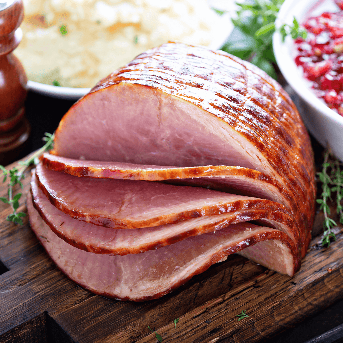 Pastured Pork Boneless Ham (Half) – Florida Premium Beef